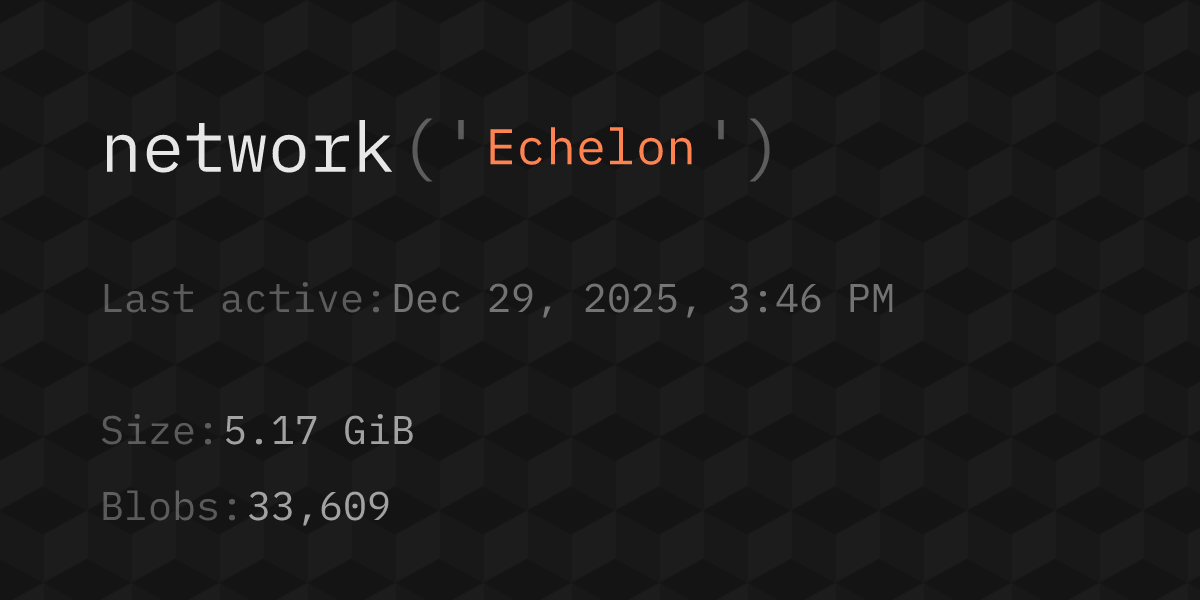 Rollup Echelon - Celenium